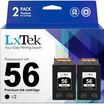 HP 56 57 Ink Cartridges - Black and Tri-Color Combo Pack for Photosmart ...