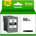 56XL 56 XL Ink Cartridge Compatible for HP 56 Ink Black for Printers ...