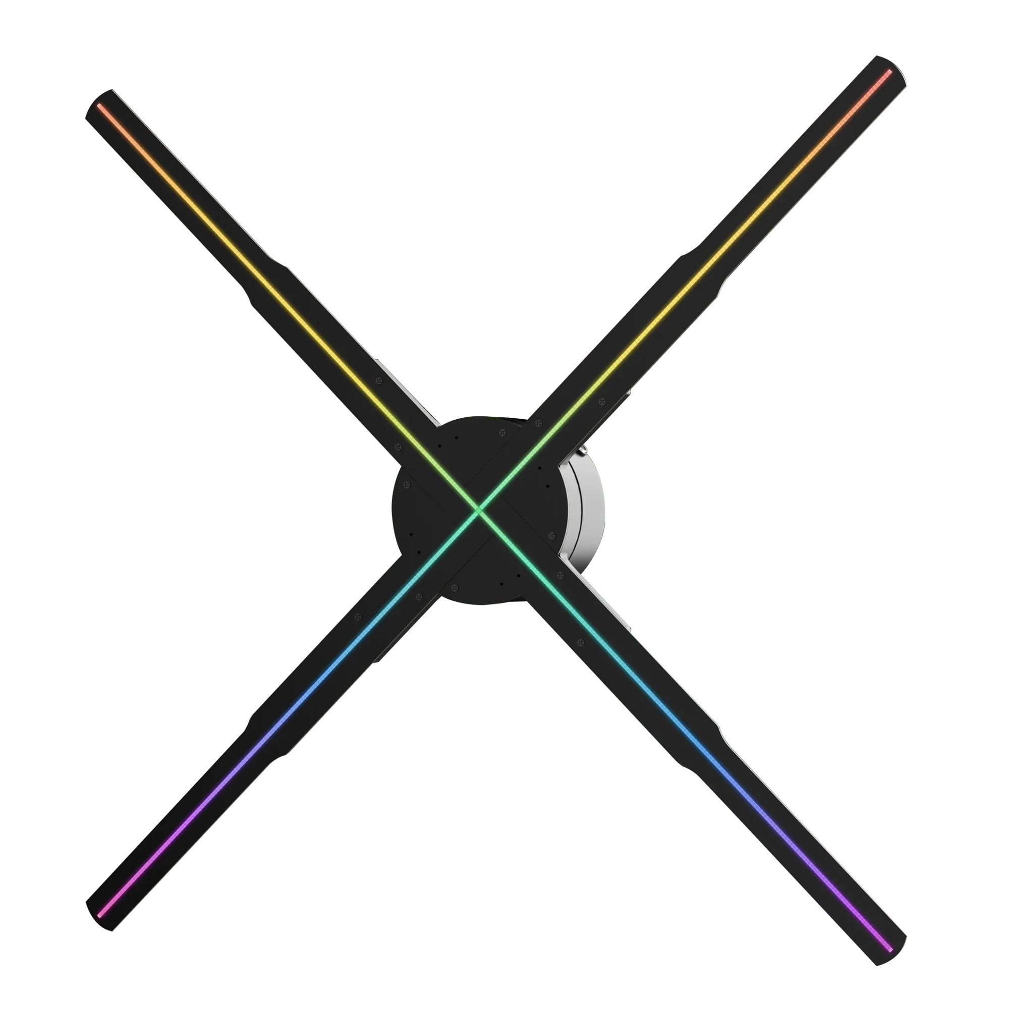 56cm 3D Fan Hologram Projector Wifi Display Advertising Logo Light Led ...