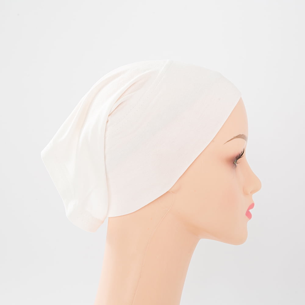 56colors Fashion Women Inner Hijab Tube Muslim Cap Bonnet Plain Islamic ...