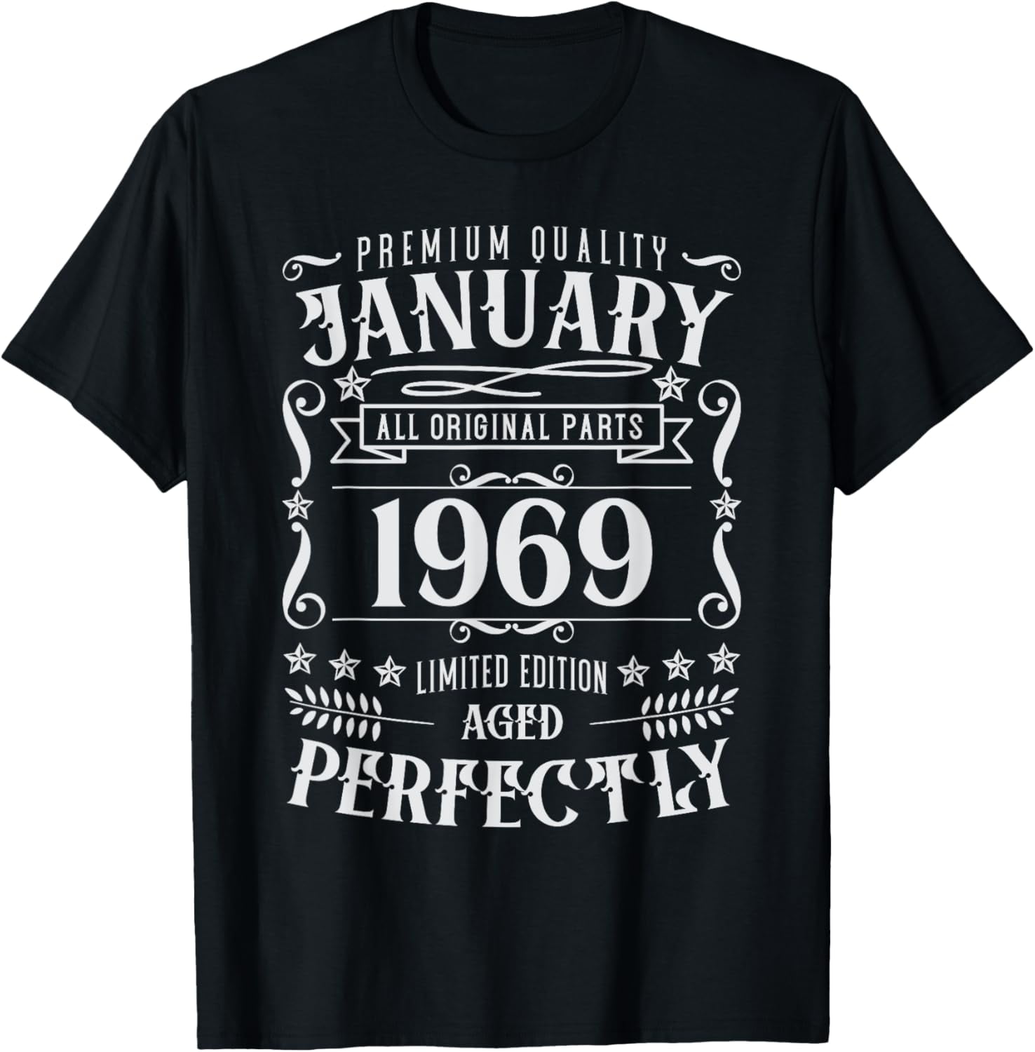 56th Birthday Legends Were Born In January 1969 T-Shirt - Walmart.com