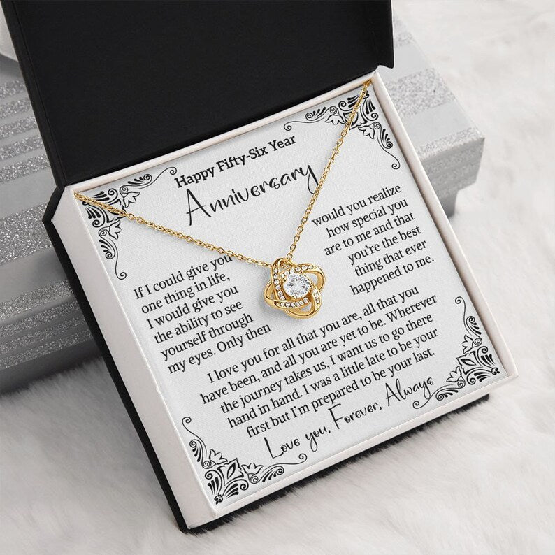 56th Wedding Anniversary Wife Day Anniversary Gift Fifty Sixth ...