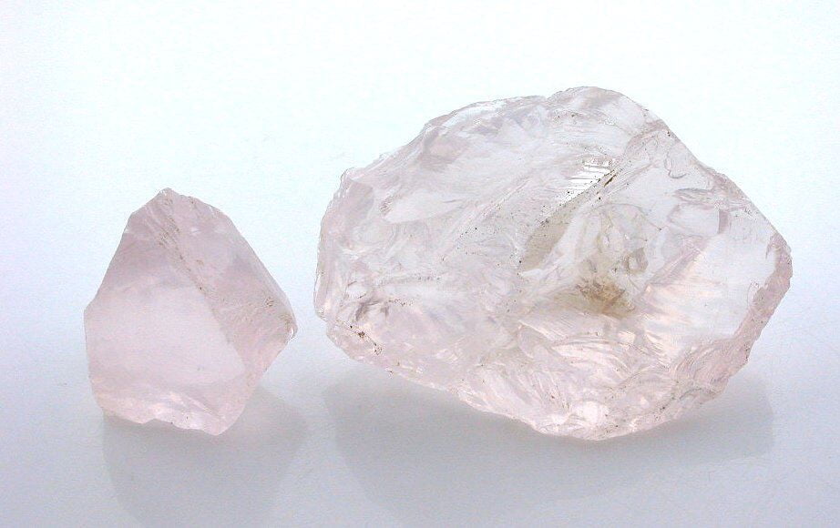 57.4 Grams AAA NO DYE Facet Grade Rose Quartz Gem Stone Gemstone Rough ...