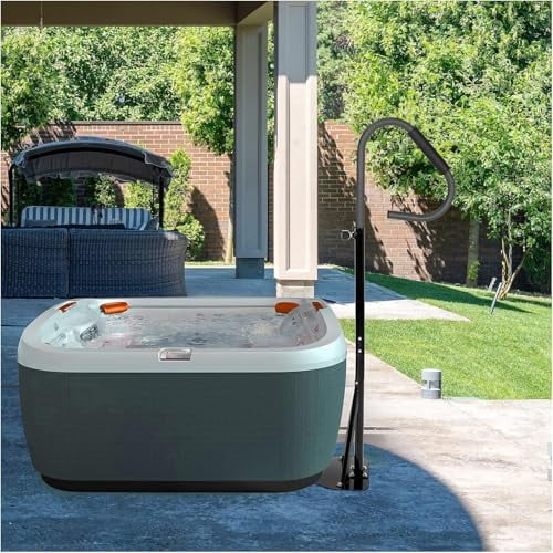 57 Cover 600LBS H Hot Tub Handrail Spa Safety Rail Hot Tub Hand Rail W ...
