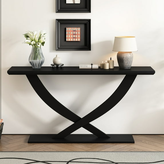 57'' Cross-leg Console Table, And Functional, + For Game Room Console ...