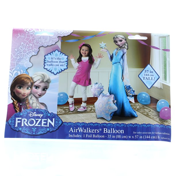 57" Disney Frozen Elsa Airwalker Balloon - Walmart Business Supplies