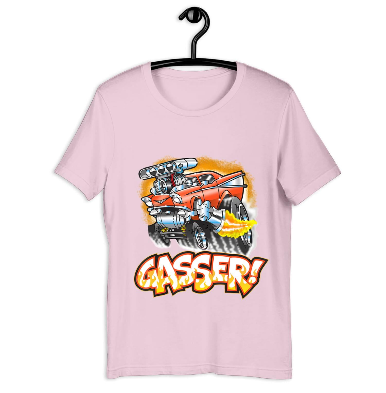 57 Gasser Muscle Car Shirt – Vintage Drag Racing Graphic Tee New ...