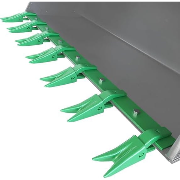 57" Heavy Duty Tractor Bucket Teeth Fits Bucket Cutting Edges Sized 1/2 ...