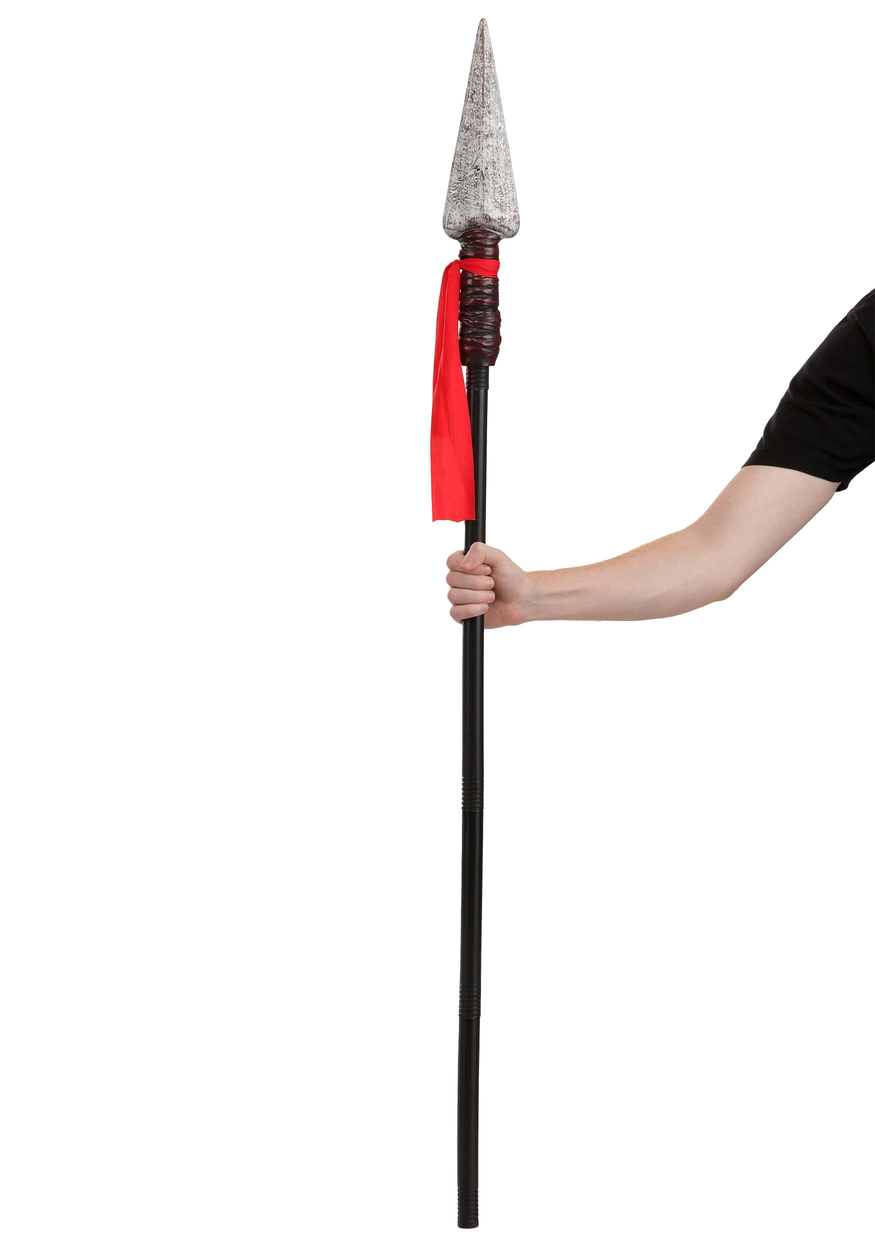 57-Inch Faux Stone Tip Spear Prop - Walmart.com