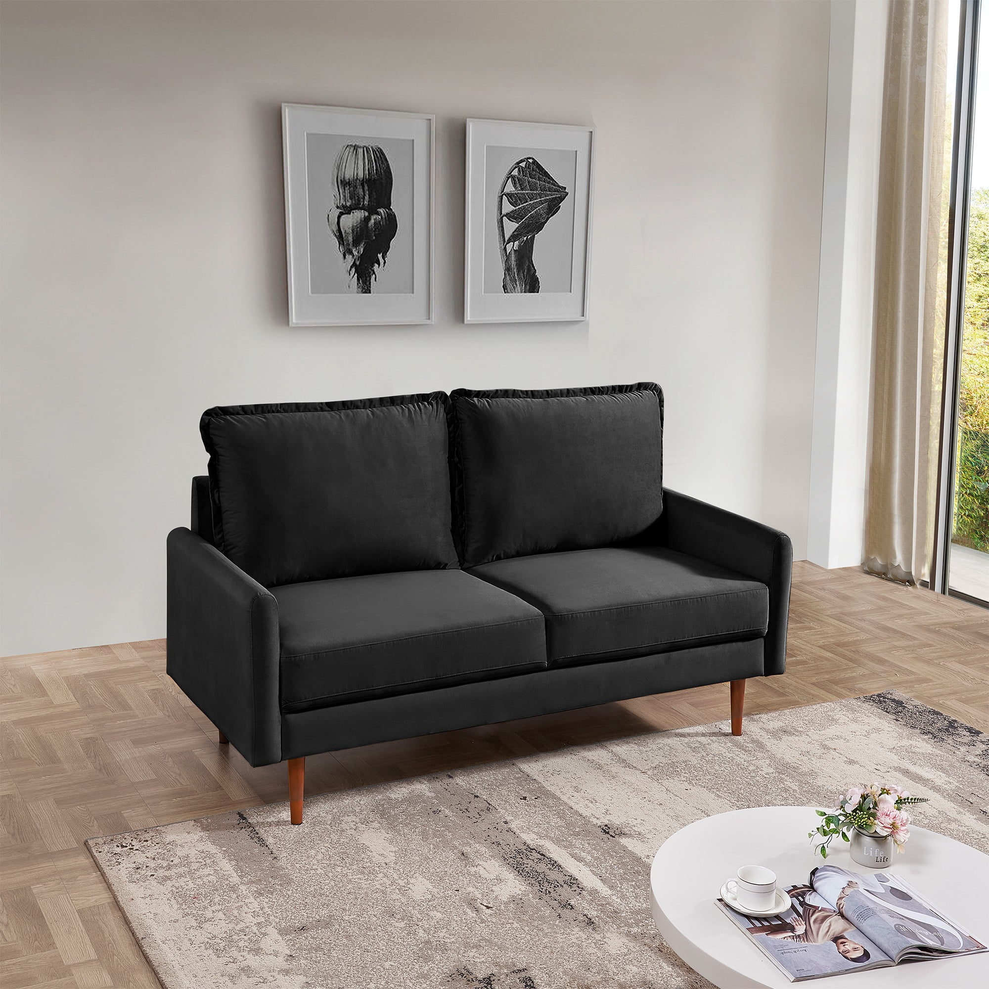 62 inch loveseat store