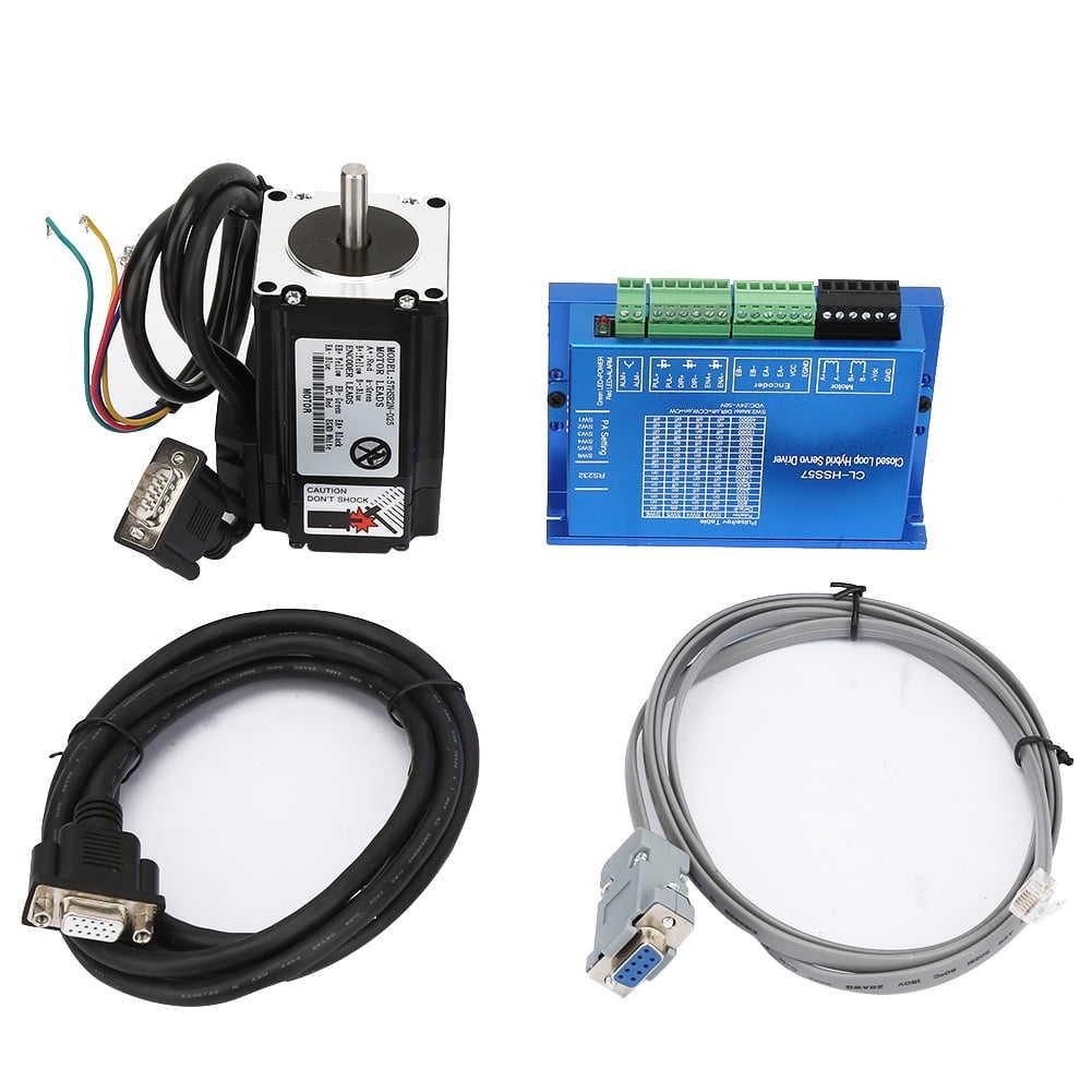 57 Integrated Close Loop Hybrid Servo Stepper Motor Set with Coding ...