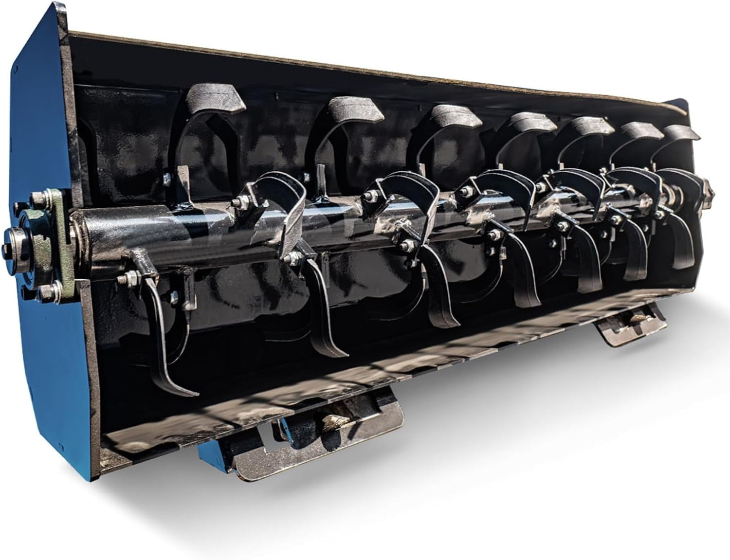 57"Skid Steer Rotary Tiller Attachment, Heavy-Duty Bobcat Skid Steer ...