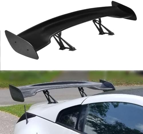 57" Style Rear Trunk Spoiler Wing Adjustable Rear Trunk Spoiler Racing ...