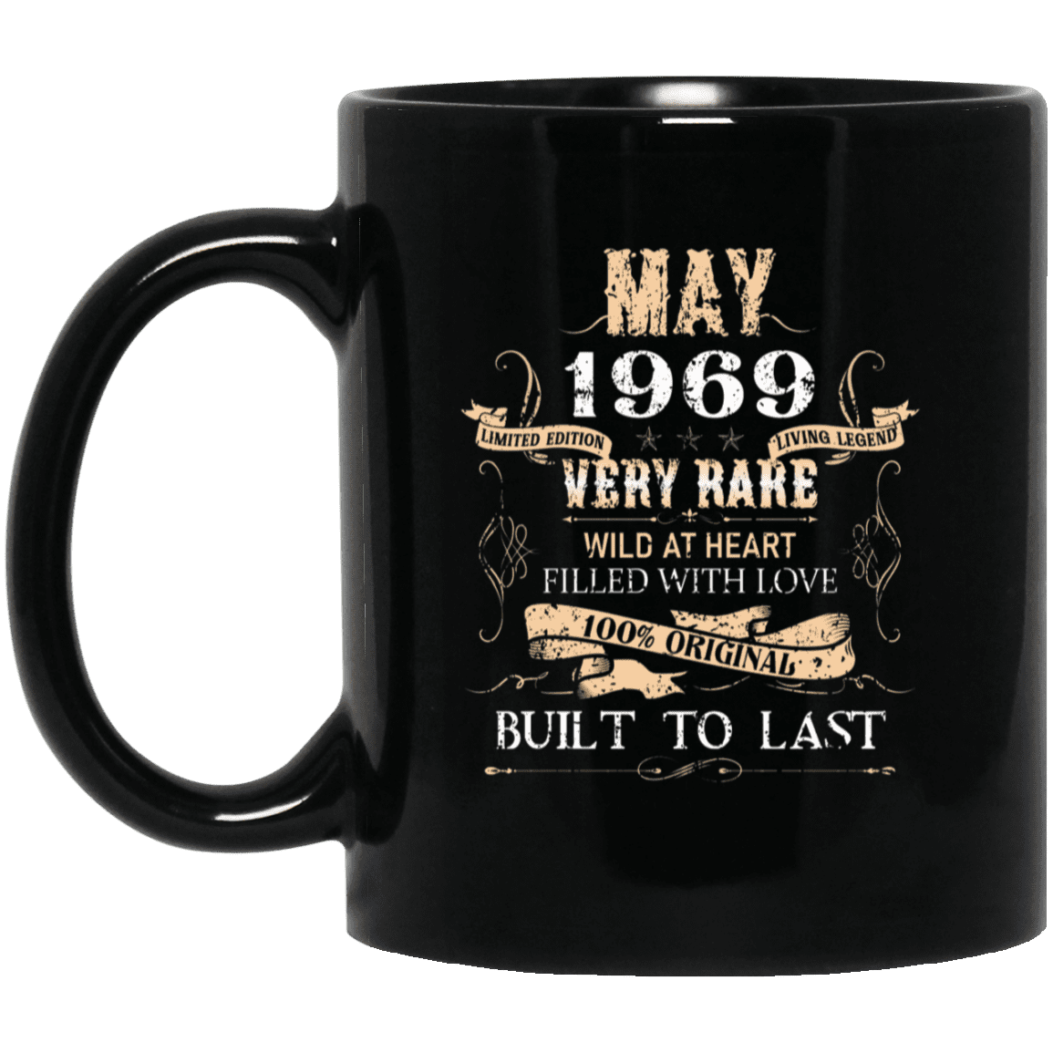 57 Years Old 57Th Birthday Vintage May 1969 Bday Gift Coffee Mug, 15oz ...