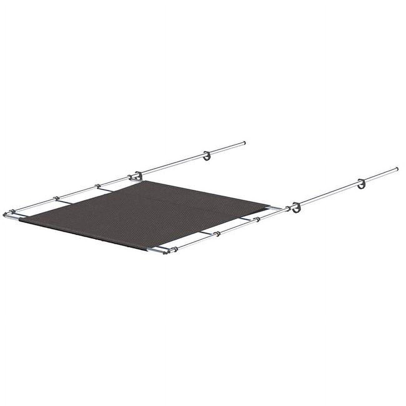 57 in. Wide Stainless Steel PTX Power Shade, Grey - Walmart.com