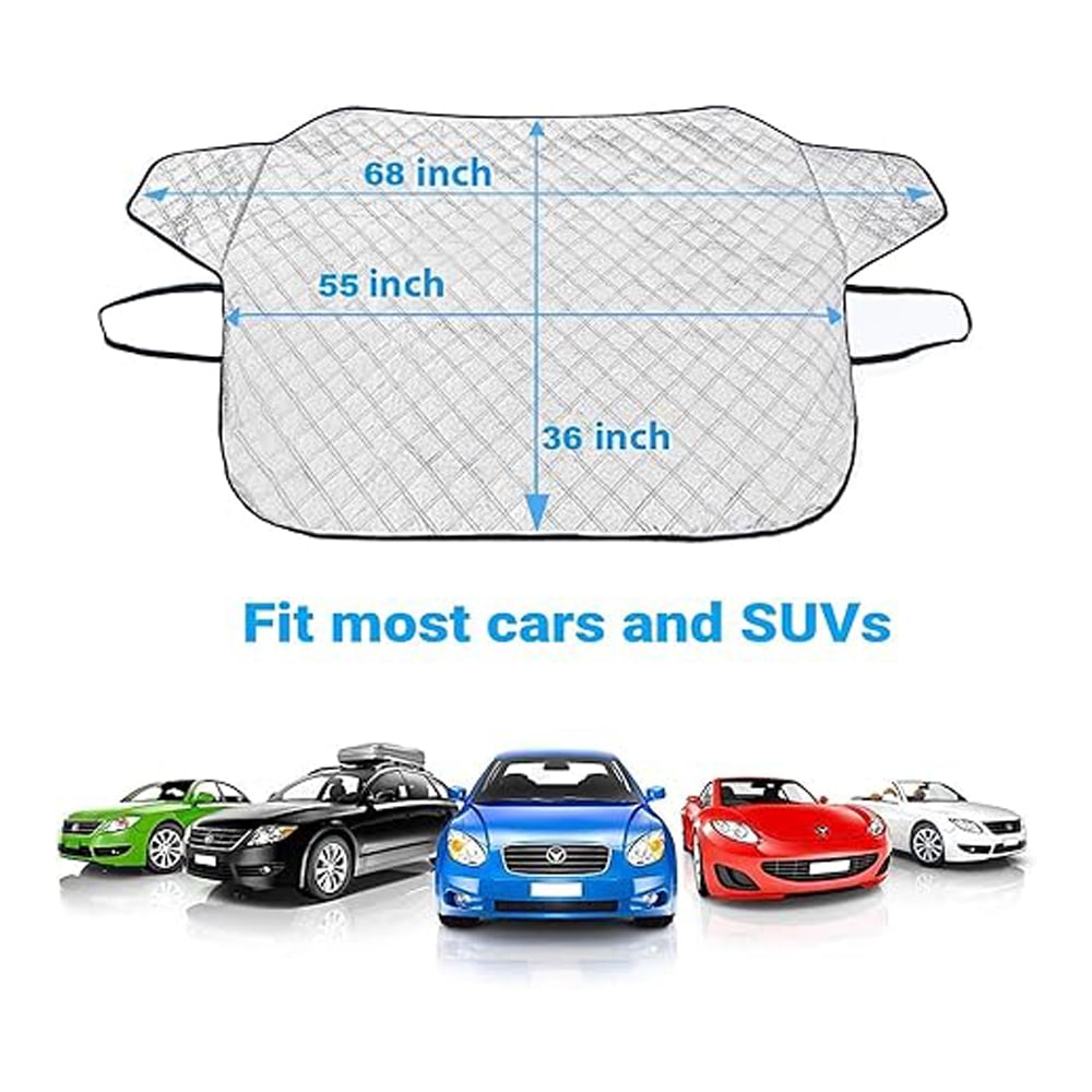 57″ x 37″ Car Windshield Snow & Ice Cover – All-Weather Protection with ...