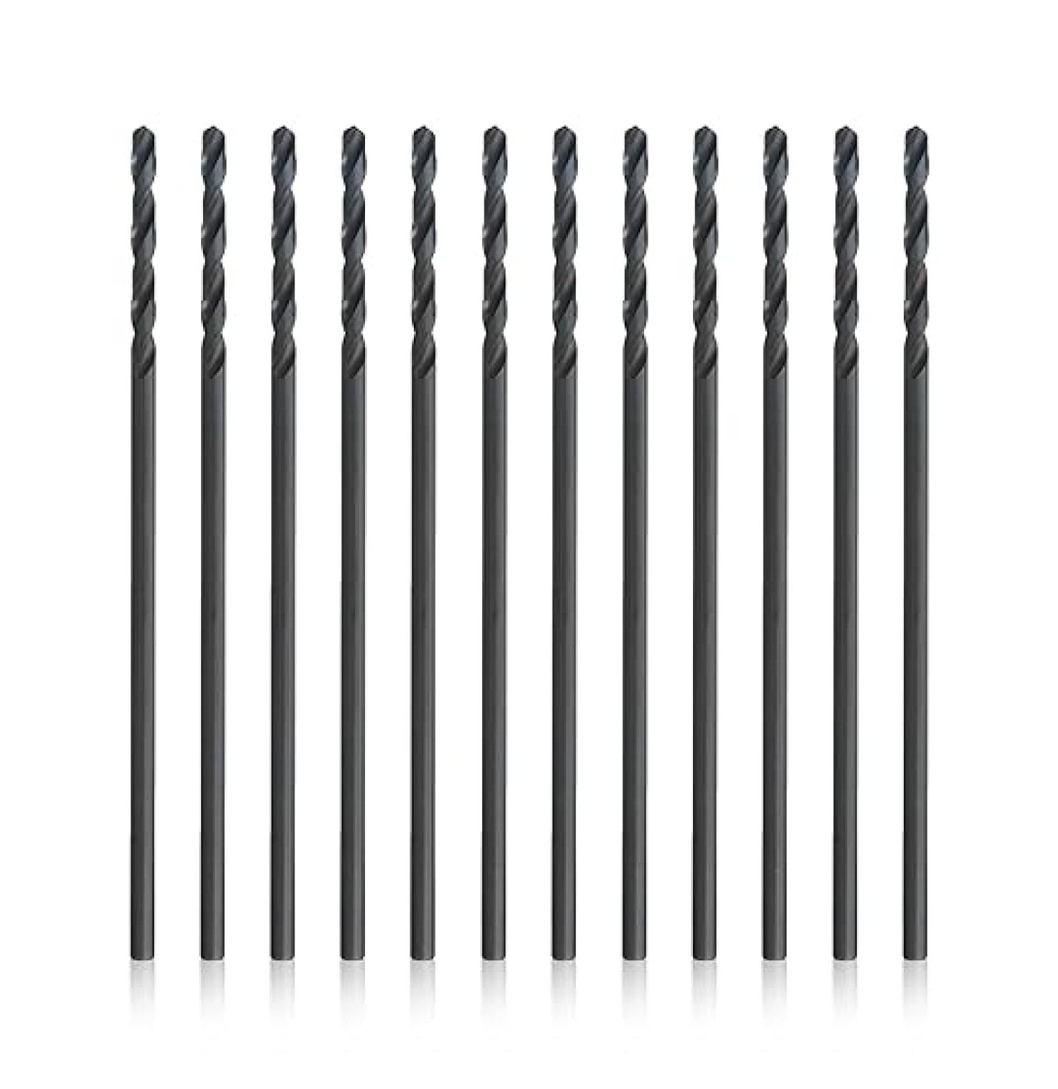 #57 x 6" High Speed Steel Aircraft Extension Drill Bit (Pack of 12 ...