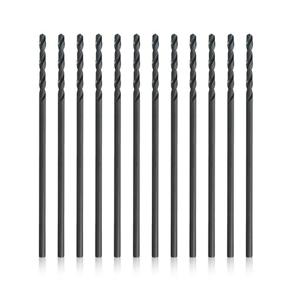 #57 x 6" High Speed Steel Aircraft Extension Drill Bit (Pack of 12 ...