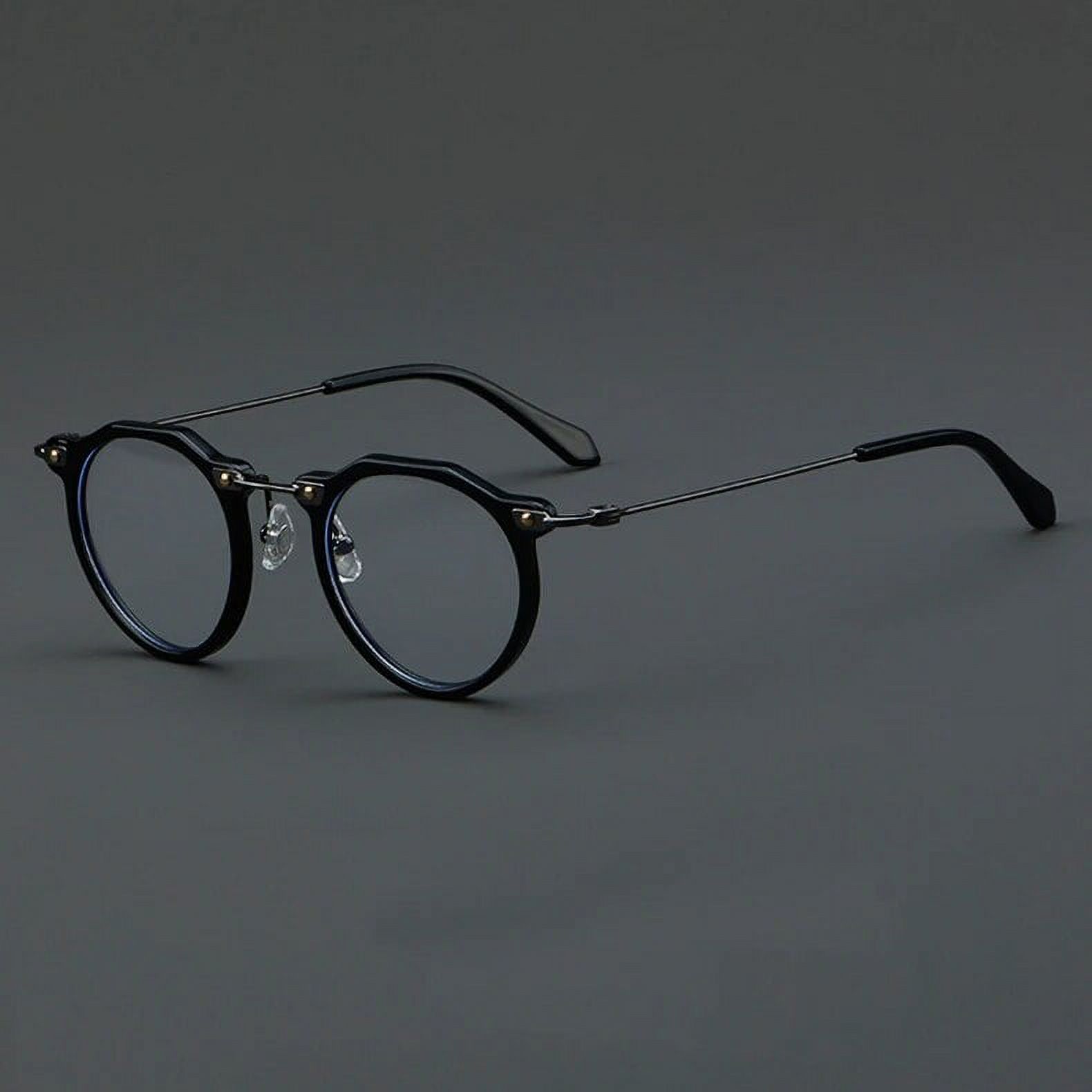 57028 Vintage Acetate Optical Spectacle Frames Women Fashion Round ...