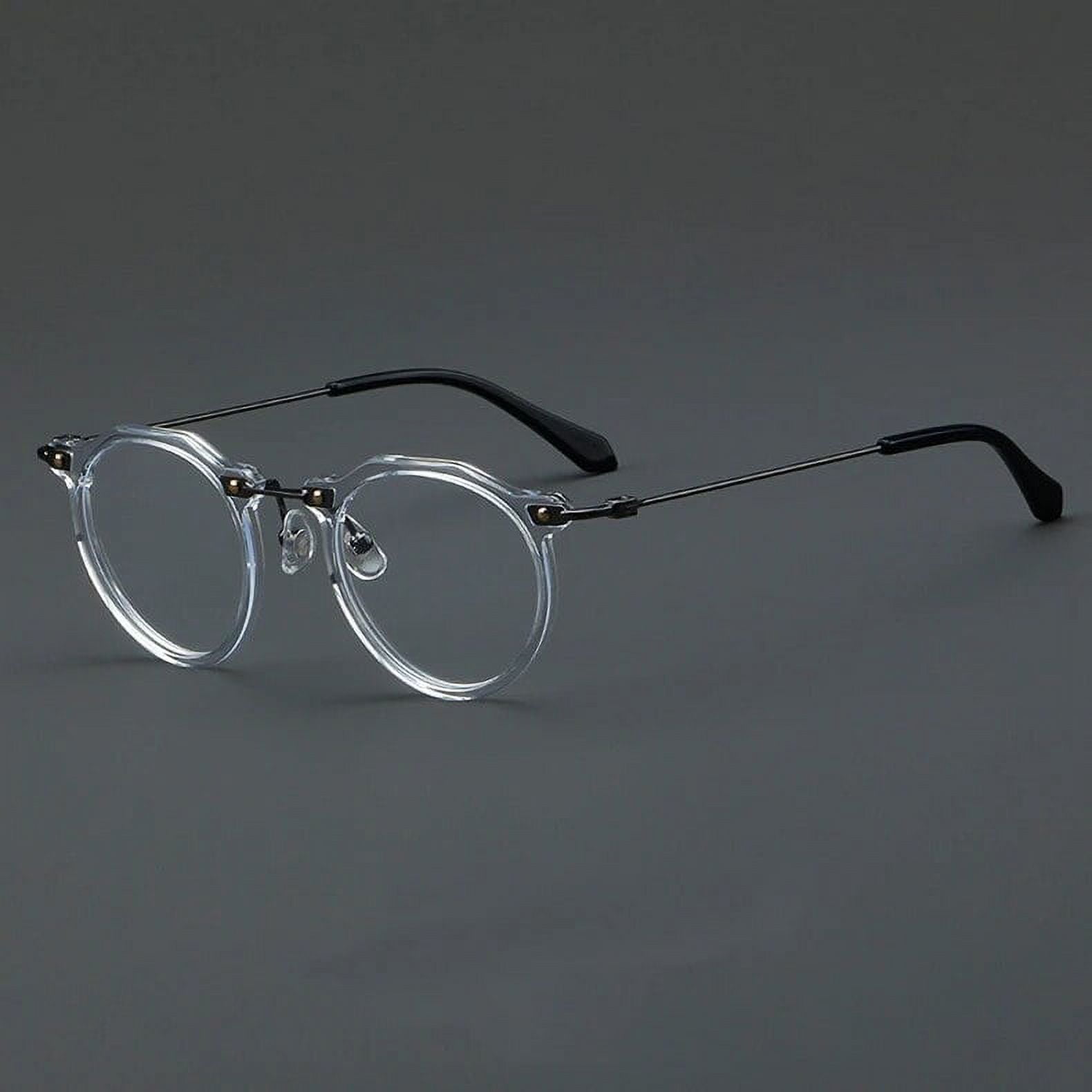 57028 Vintage Acetate Optical Spectacle Frames Women Fashion Round ...