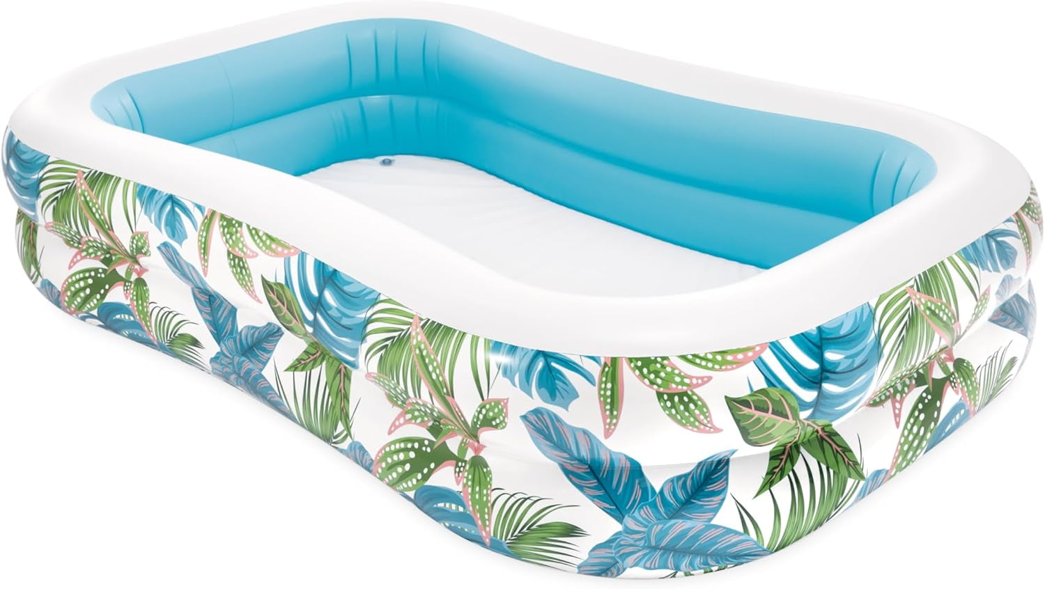57177EP Tropical Swim Center Inflatable Family Pool: 159 Gallon ...