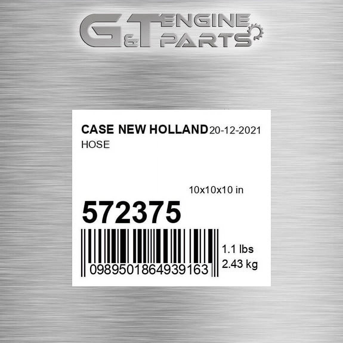 572375 HOSE fits CASE NEW HOLLAND (New OEM) - Walmart.com