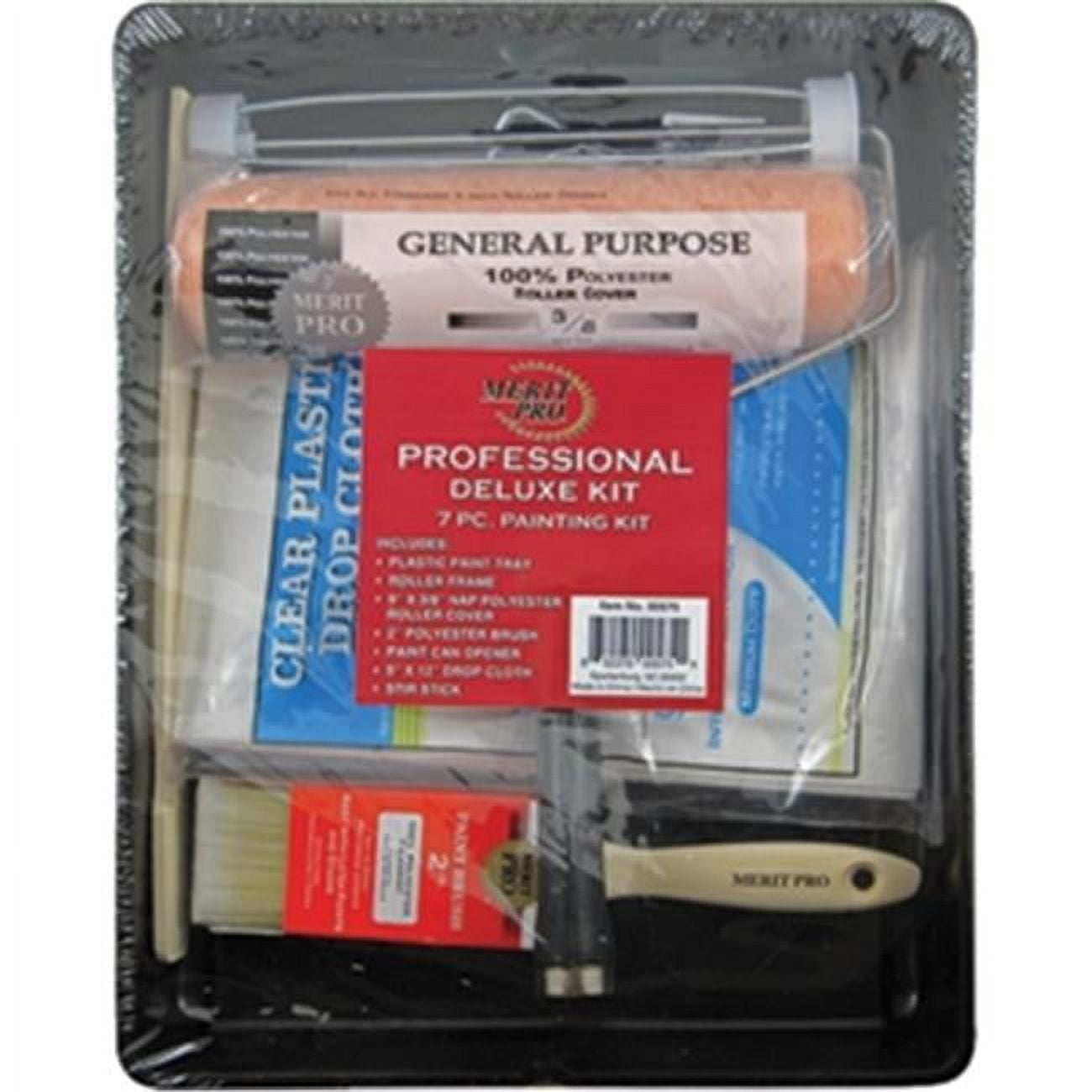 575 Professional Deluxe Painting Kit With Plastic Tray- 7 Piece ...