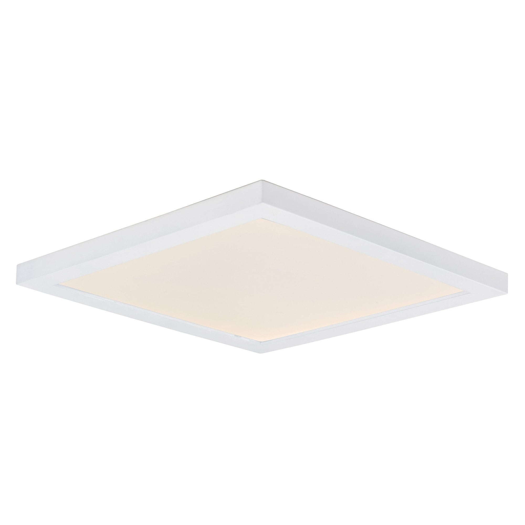57725WTWT-Maxim Lighting-Wafer - 20W 1 LED Square Flush Mount-0.5 ...