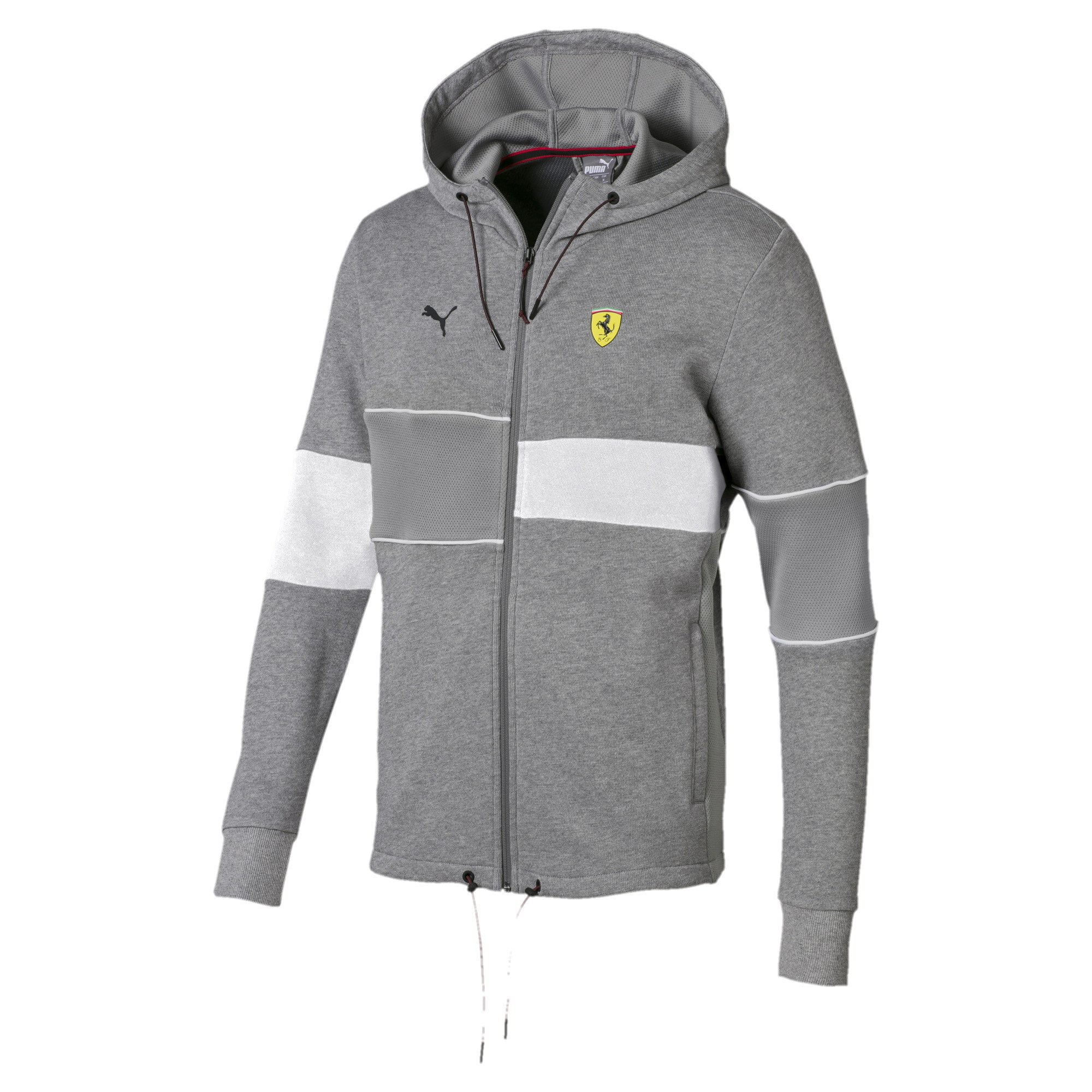[577825-03] Mens Puma Ferrari SF Motorsport Hooded Sweat Jacket ...