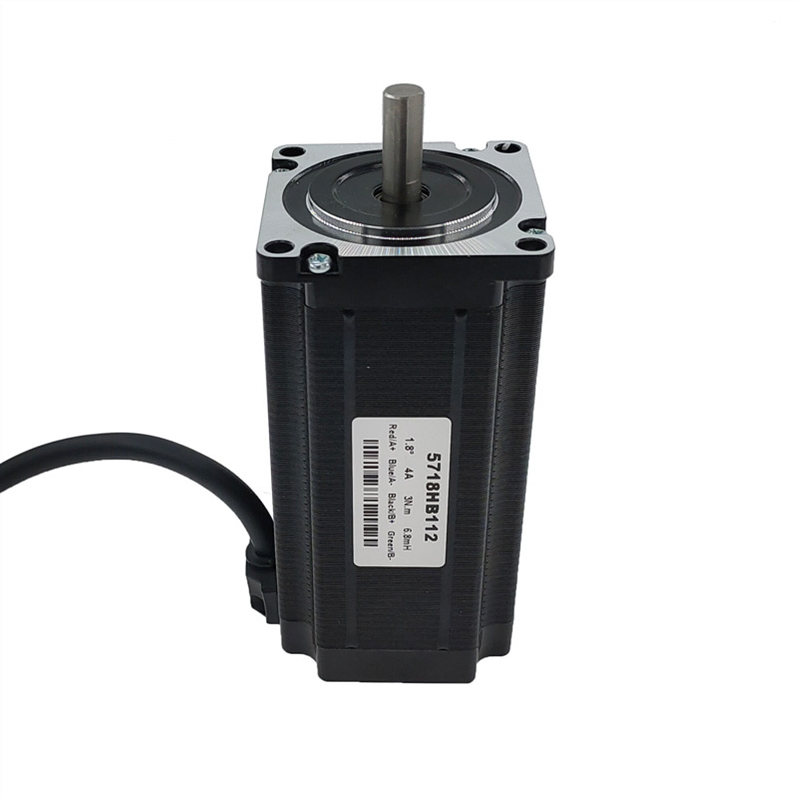 57BYG Stepper Motor 112mm 2 Phase 1.8 Degree 4.0A 3N.m Hybrid Driver Motor Nema 23 Step Motor ...