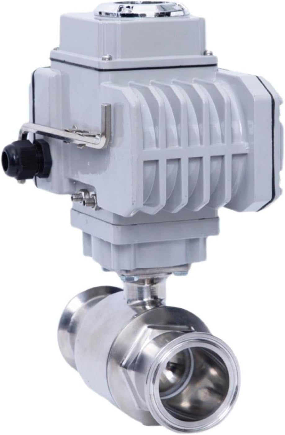 57mm Sanitary Ball Valves Stainless Steel Sanitary Motorized Ball Valve ...