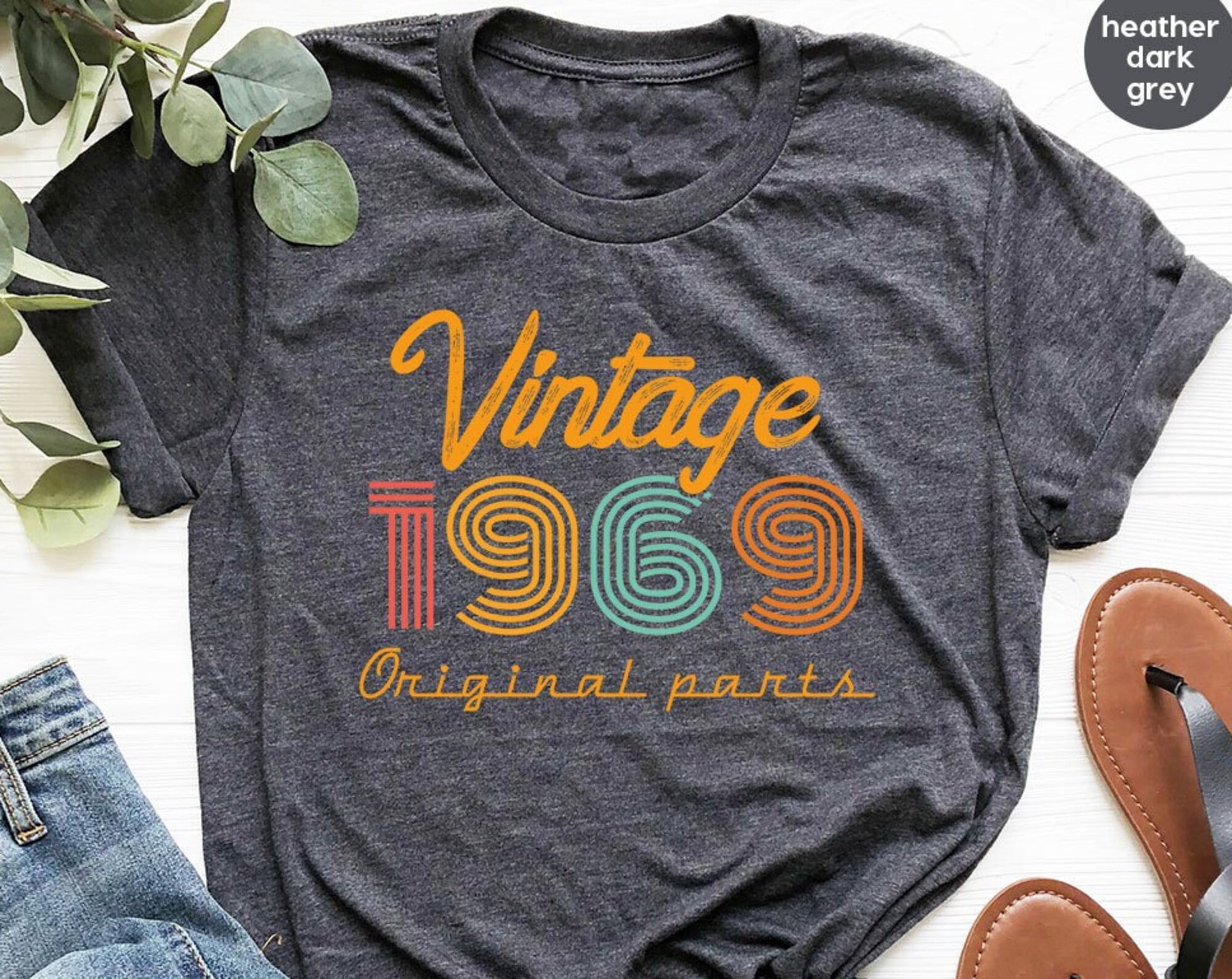 57th Birthday Shirt T Shirt 1969 Shirt 57th Birthday Gift for Women ...