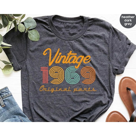 57th Birthday Shirt T Shirt 1969 Shirt 57th Birthday Gift for Women ...