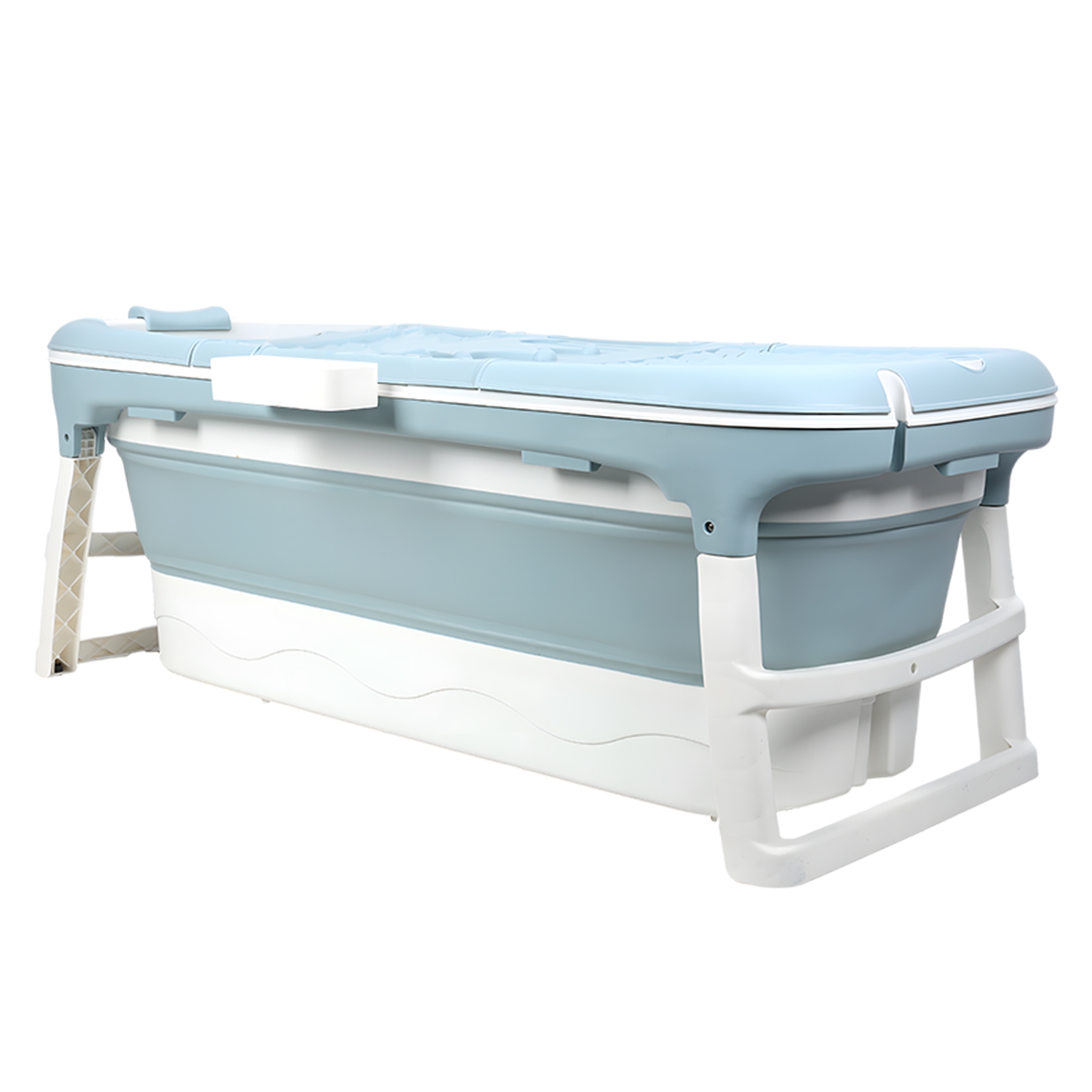 58/50/46 Inch Foldable Bathtub for Adults - Large Collapsible Portable ...