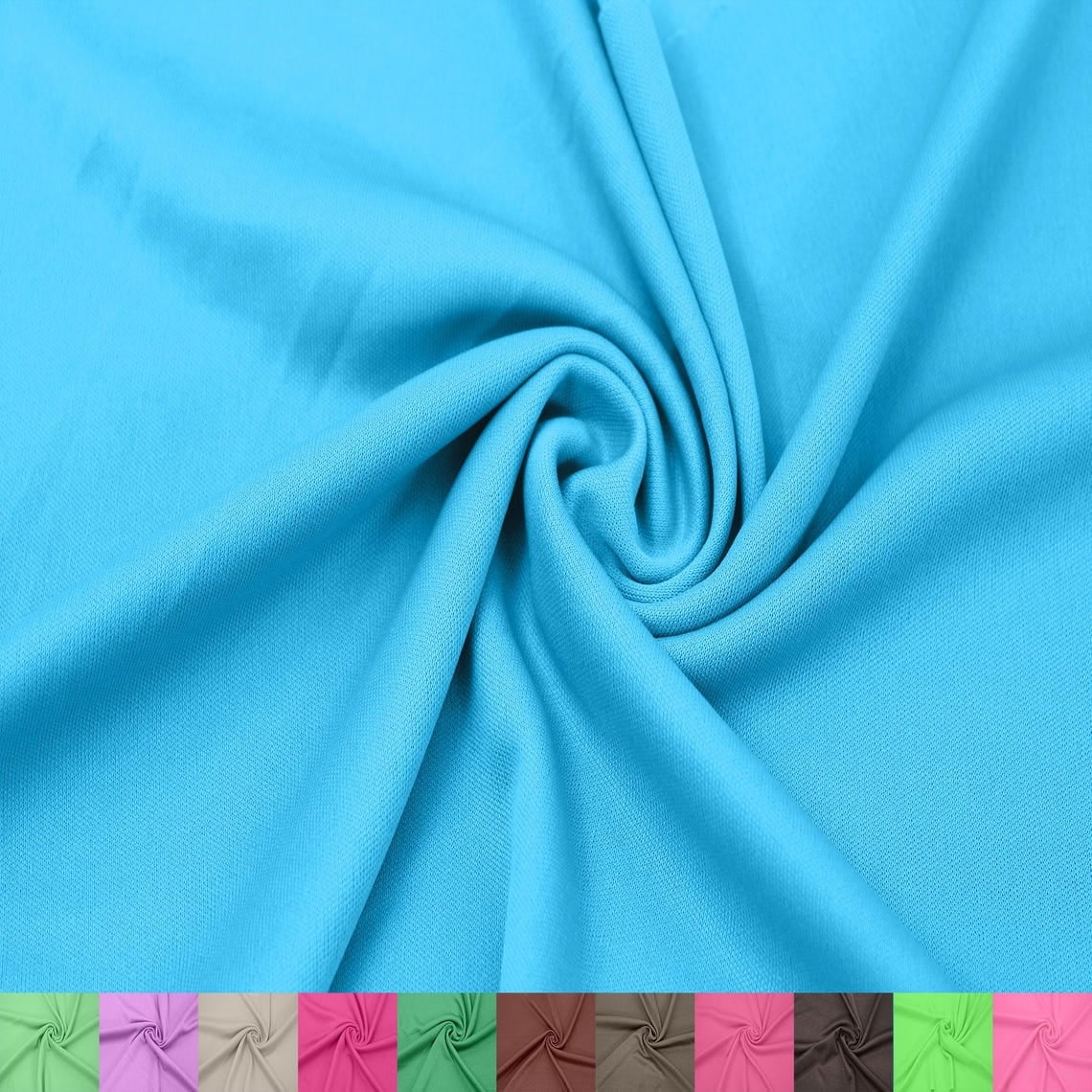 58/60" Wide Interlock Lining Fabric – Soft Polyester with Drape for ...
