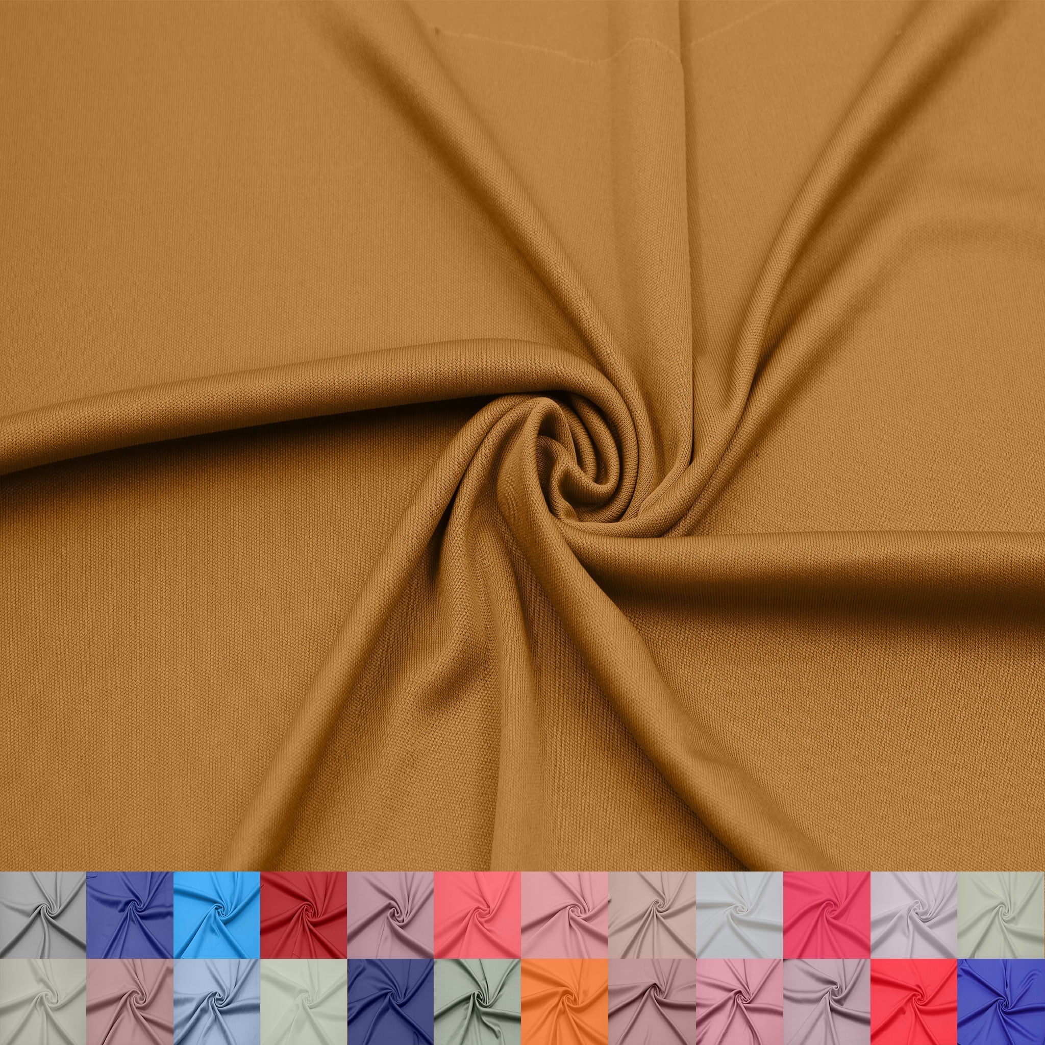 58/60" Wide Interlock Lining Fabric – Soft Polyester with Drape for ...