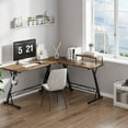 58" Gaming Desk L Shaped Computer Desk, Corner Desk for Home Office ...