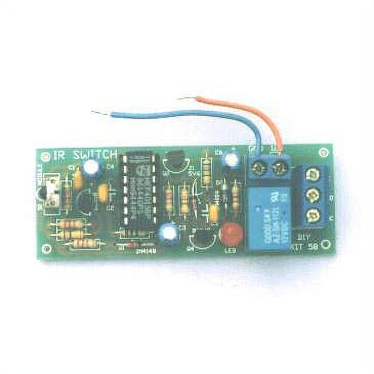 58 - IR REMOTE TOGGLE SWITCH USE ANY TV/VIDEO REMOTE TO TURN ON/OFF ...