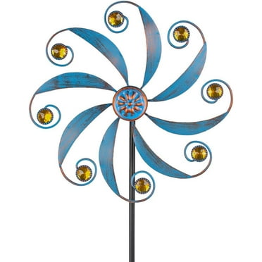 In The Breeze 4810 — Hummingbird Duet Wind Spinner — Colorful Outdoor ...