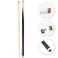 58 Inch Precision Strike Wooden Billiard Cue Sticks, 13mm Glue-on Tips ...