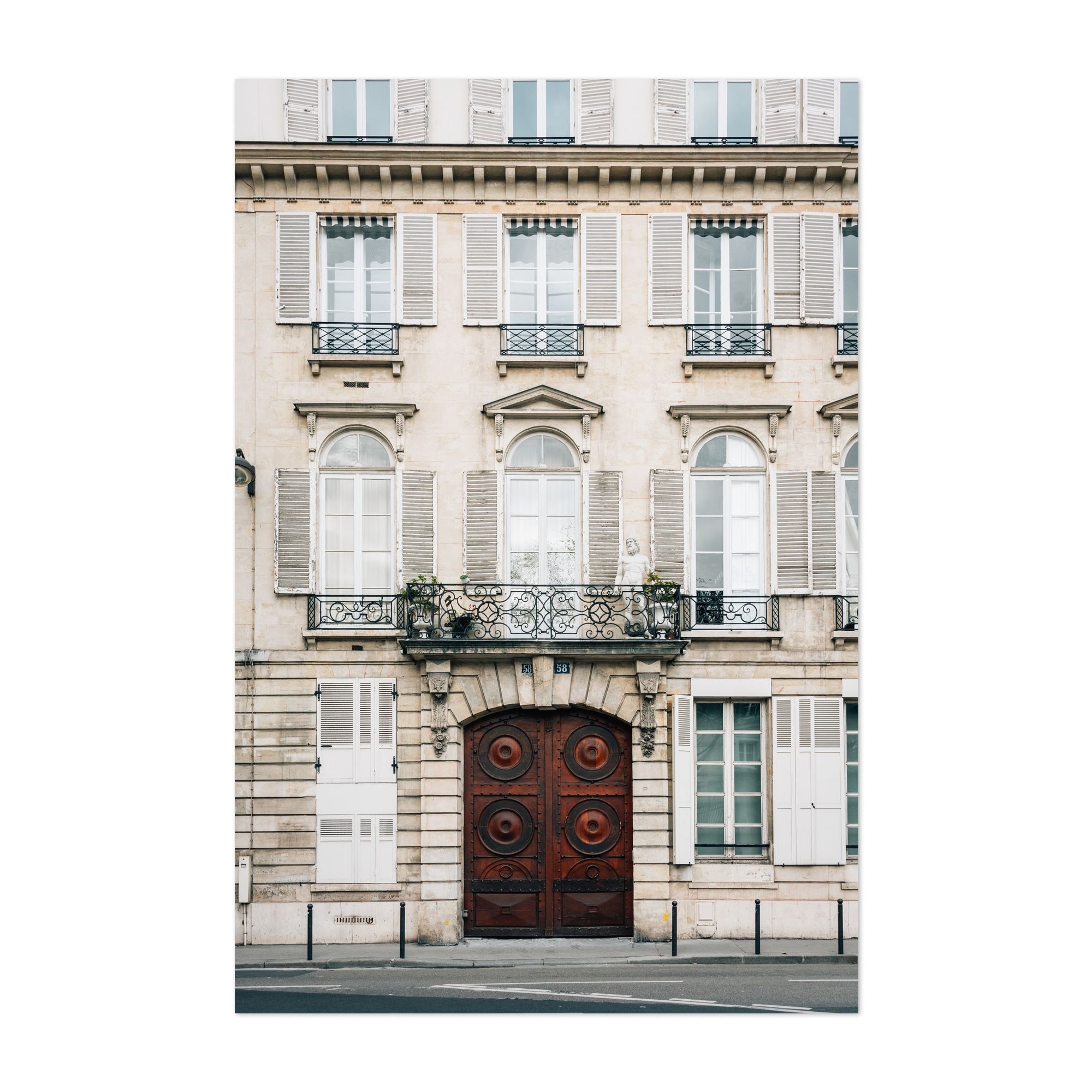 58 - Paris Île-de-France France Photography Unframed Wall Art Print 30 x 45 inches - Walmart.com