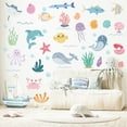 58 Pcs Decals Cartoon Wall Stickers Peel and Stick for Living Room ...