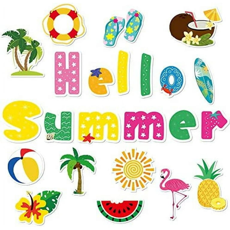 Summertime Kids Clip Art