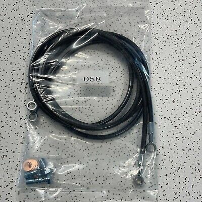 58" Stainless Steel Braided ATV Brake Lines, Diamond J Customs ...