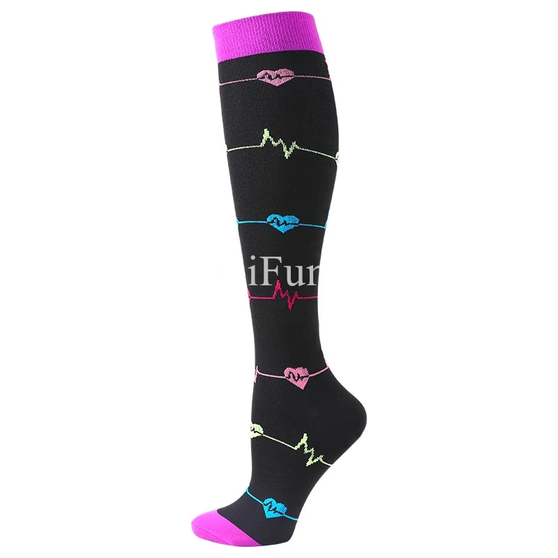 58 Styles Quality Unisex Compression Stockings Cycling Socks Fit ...