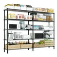 58"W Heavy Duty NSF Certified 5-Tier Wire Shelving Unit, 1500LBS ...