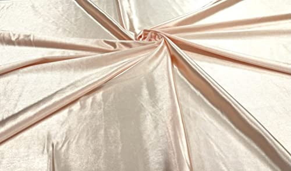 58" Wide Deluxe Shiny Heavy Weight Polyester Stretch Spandex Fabric ...