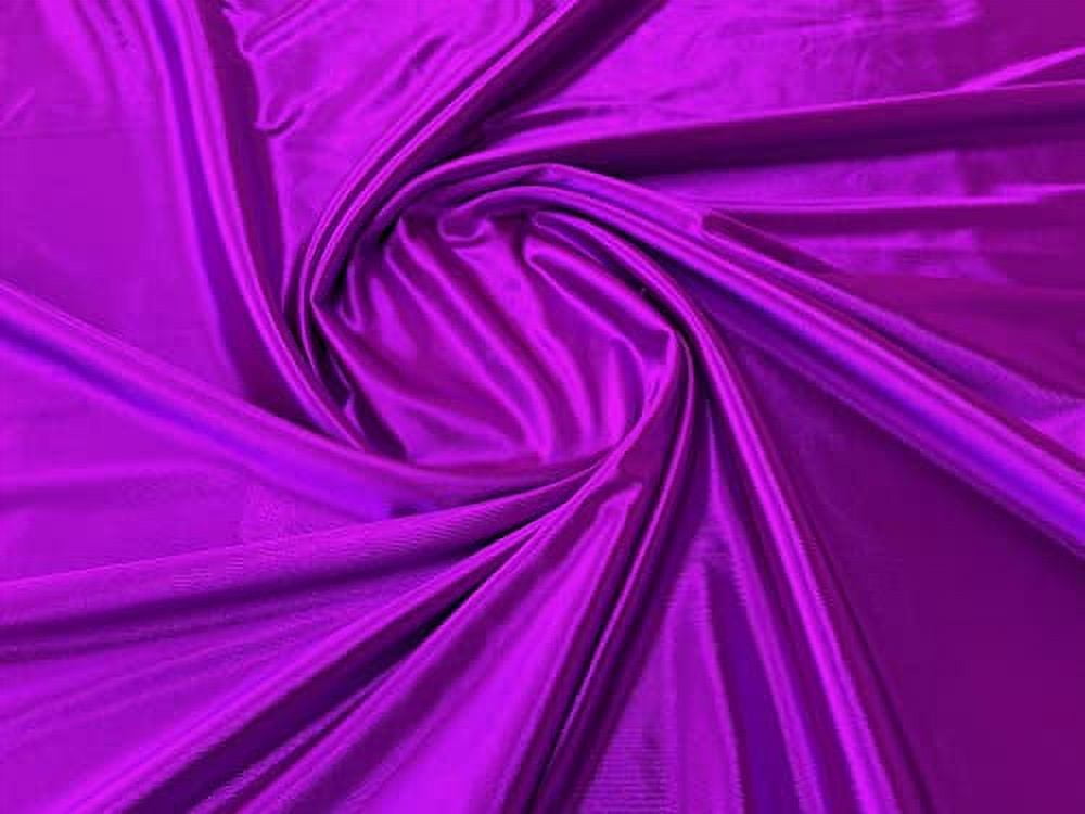 58" Wide Deluxe Shiny Heavy Weight Polyester Stretch Spandex Fabric ...