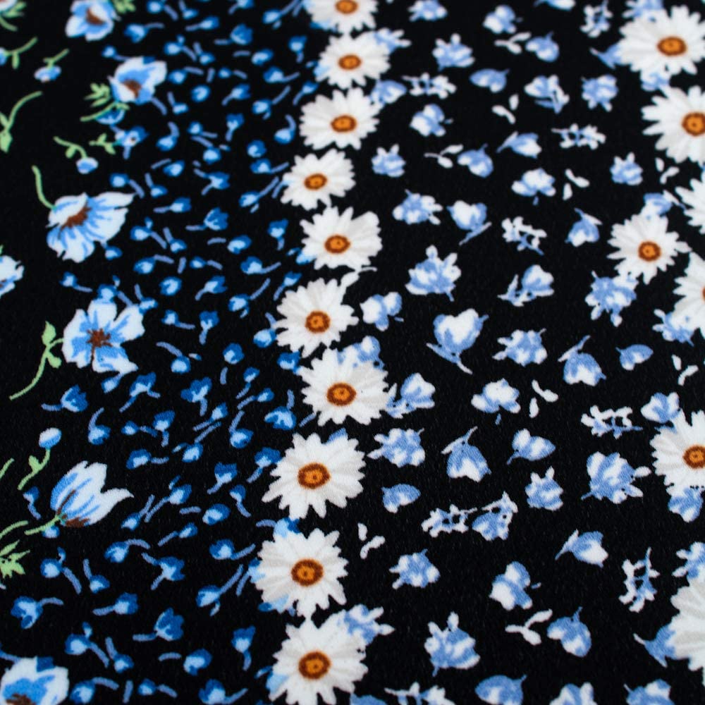 58" Wide Printed 100% Polyester Wool Dobby Hi Multi Chiffon Fabric by ...