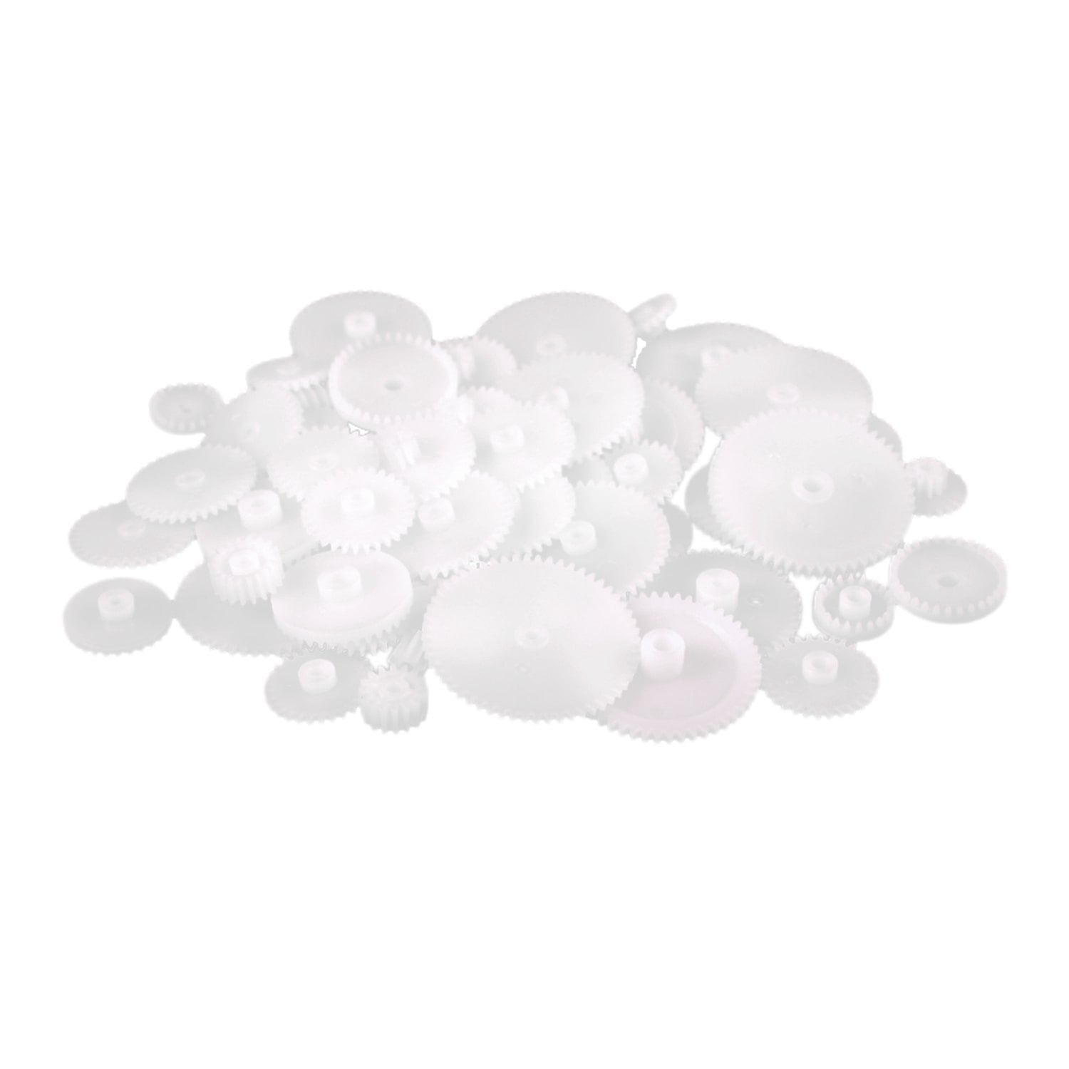 58 styles Plastic Gears Cog Wheels All The Module 0.5 Robot Parts DIY ...